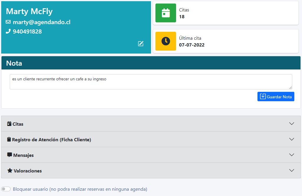 Agendando - Como funcionan nuestras agendas